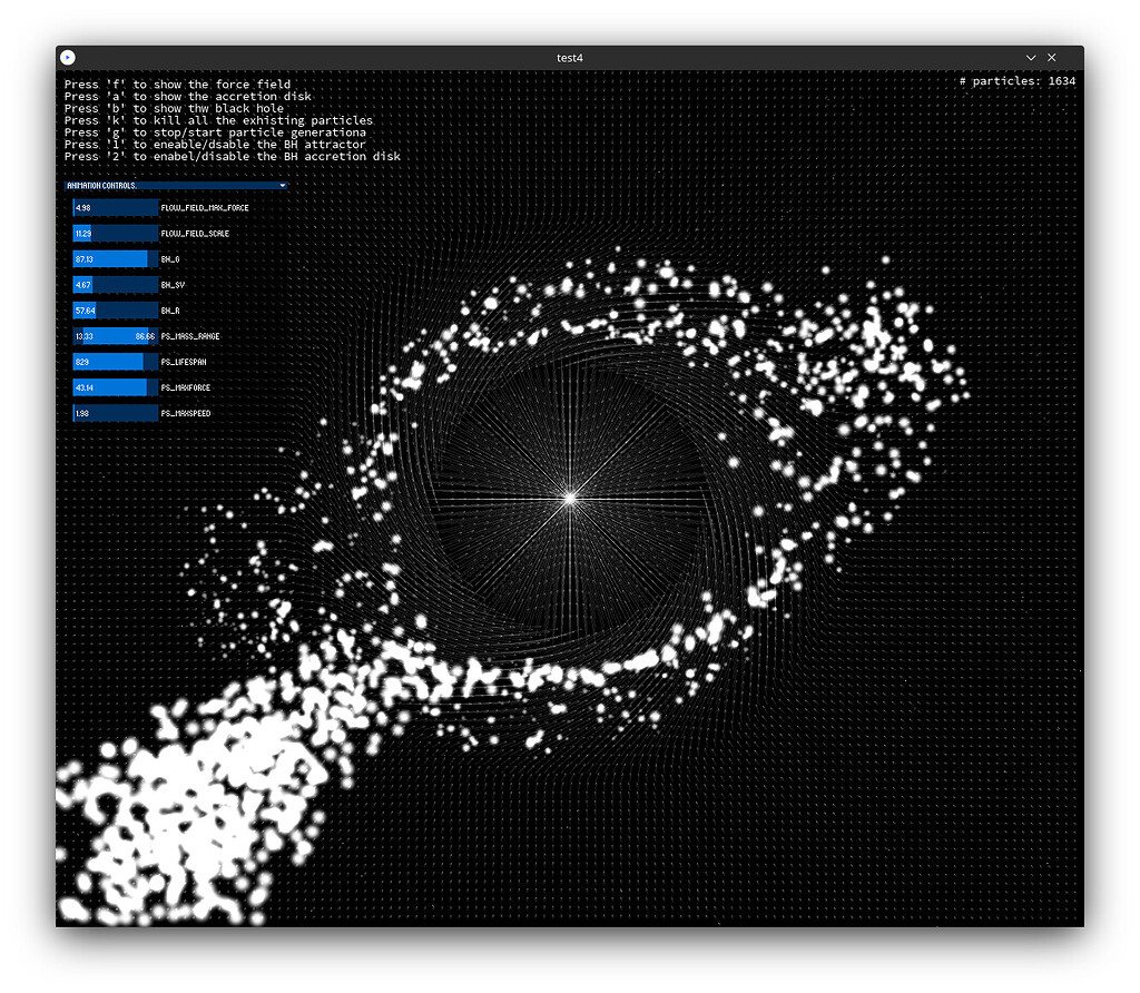 Particle systems + custom vector field + FUSE - question - Forum