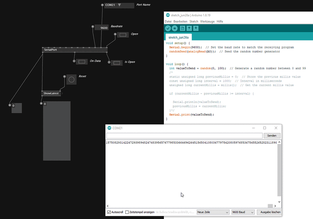 Arduino Sending Data With Vvvv Gamma Via Serialport Question Forum
