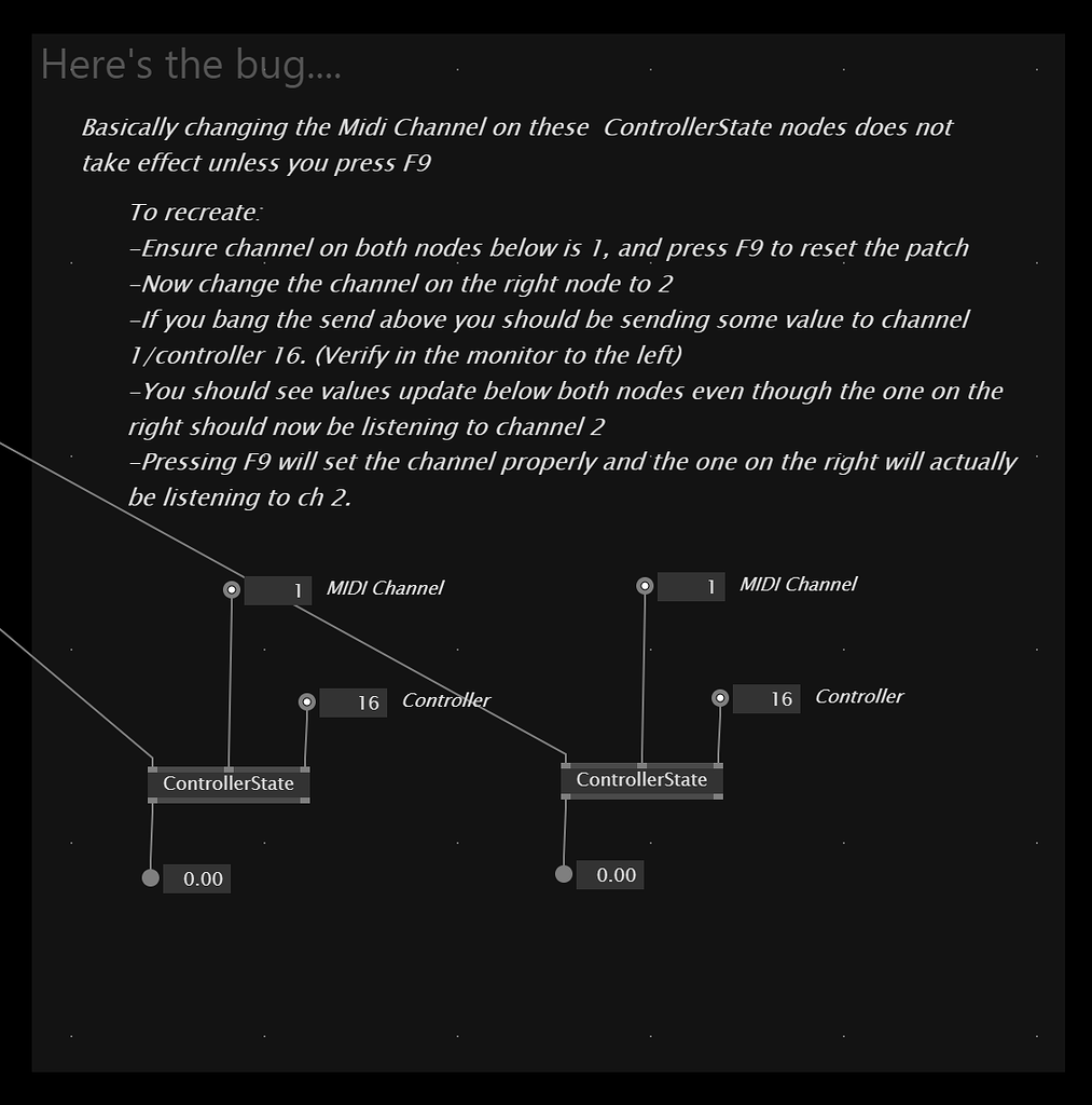 Midi bug with ControllerState node - bug - Forum